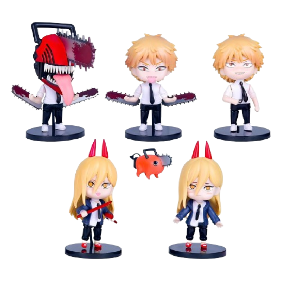 Chainsaw Man Mini Figures Giftmania Collectables Chainsaw Man Mini Figures Giftmania Collectables