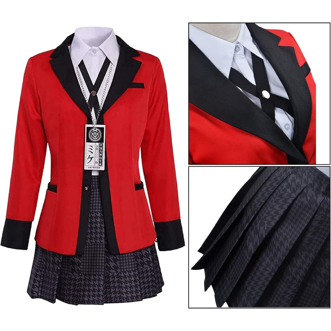 Kakegurui Kumeko (Kakegurui) Cosplay Costume – Giftmania Collectables